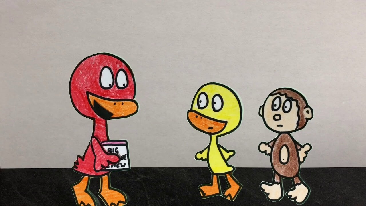 Waddle shows kids Big League Chew - YouTube