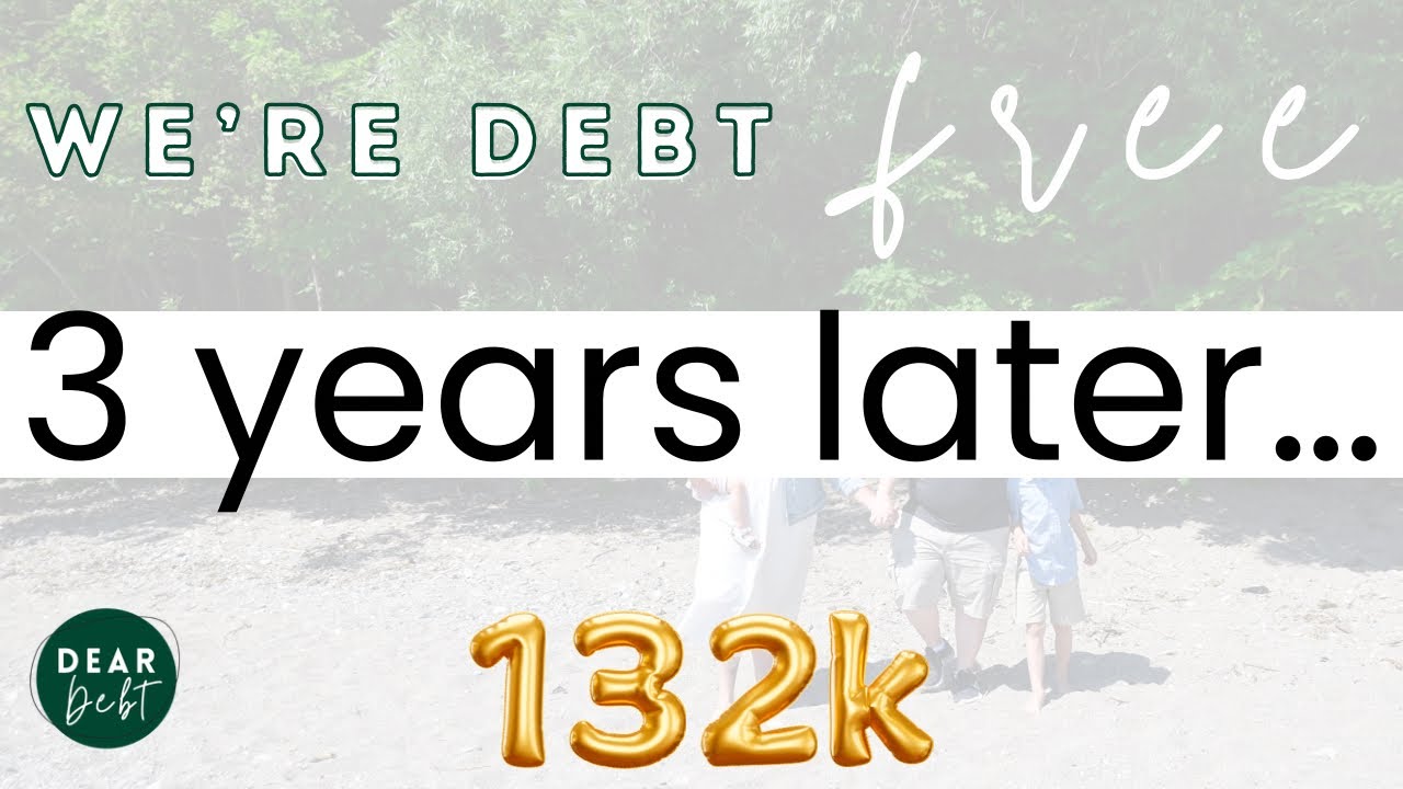 3 Years Debt Free...The ramblings of a debt free person - YouTube
