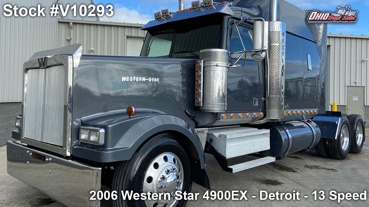 2006 WESTERN STAR 4900EX - V10293 - SOLD - YouTube