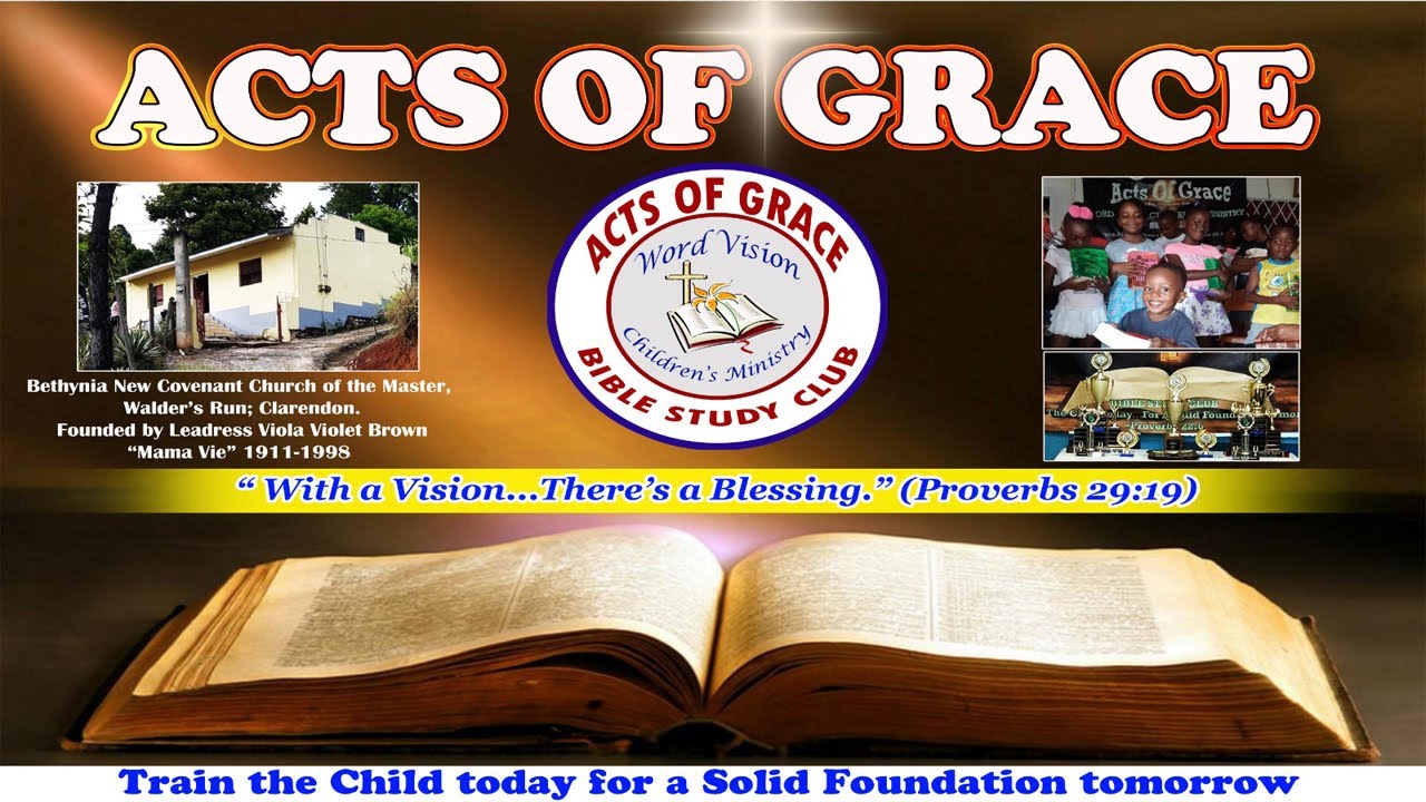 ACTS OF GRACE CHILDREN'S EXTRAVAGANZA - YouTube