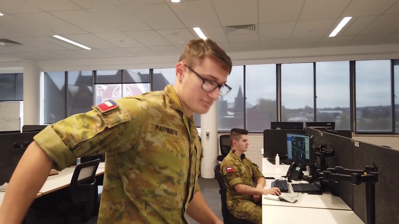 ADF supports the Police Assistance Line call centre in Ballarat - YouTube