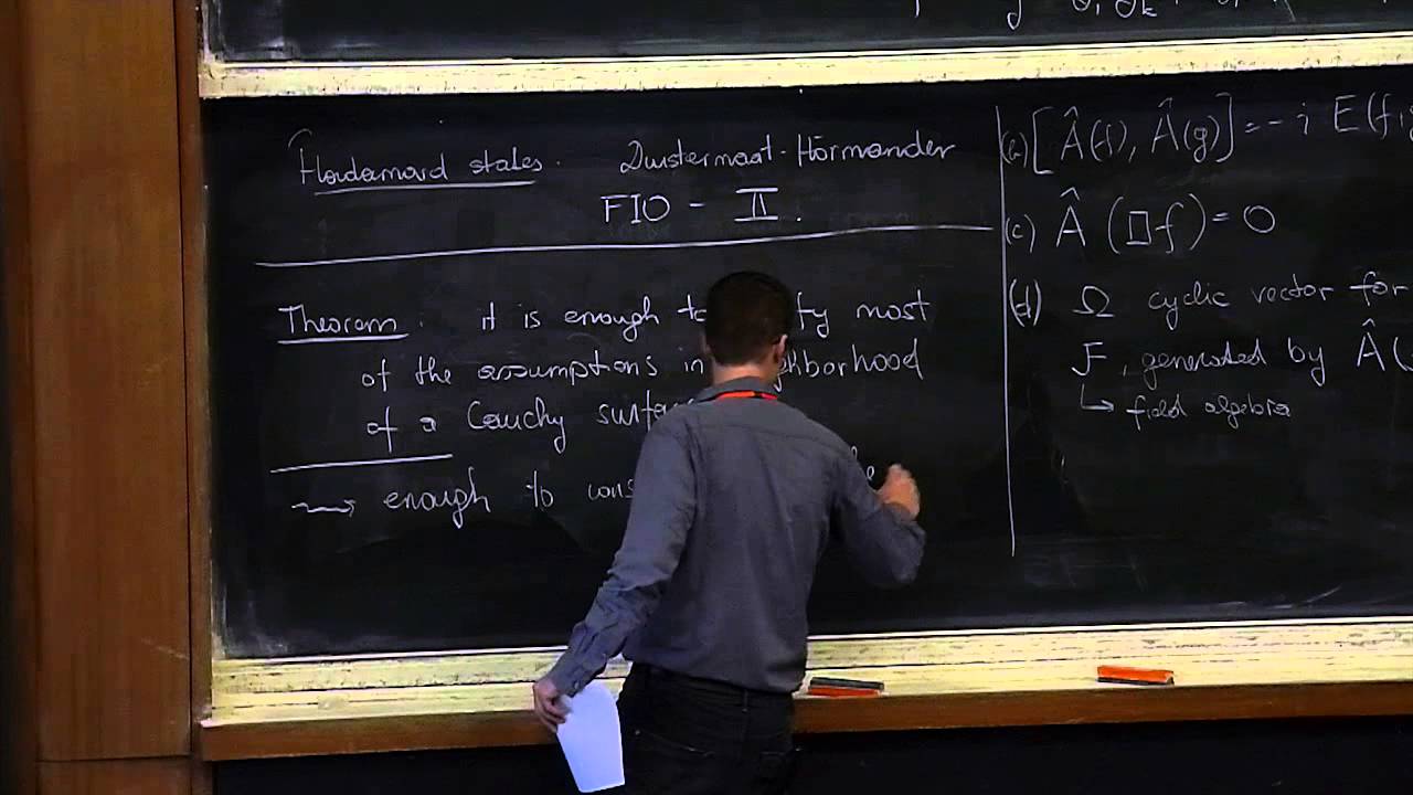 Alexander Strohmaier - On Gupta‐Bleuler quantization in g lobally ...