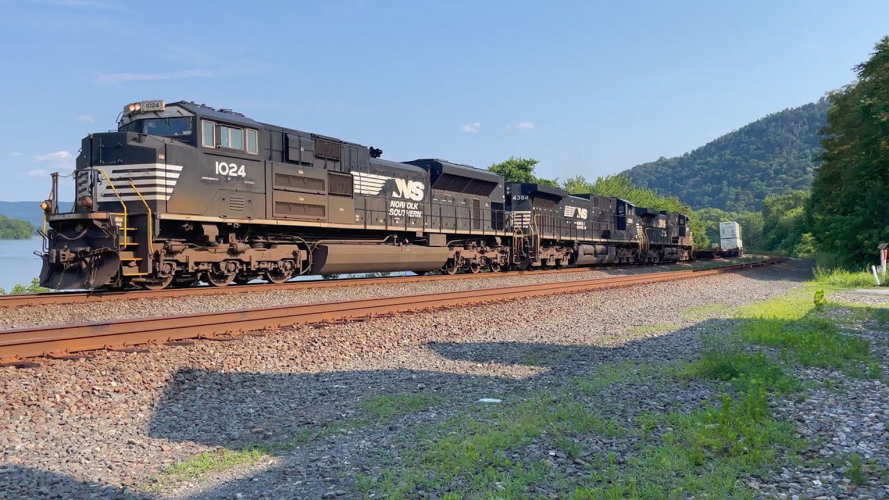 NS Pittsburgh Line Trip: Part 1, Railfanning, Duncannon, PA - July 5th ...