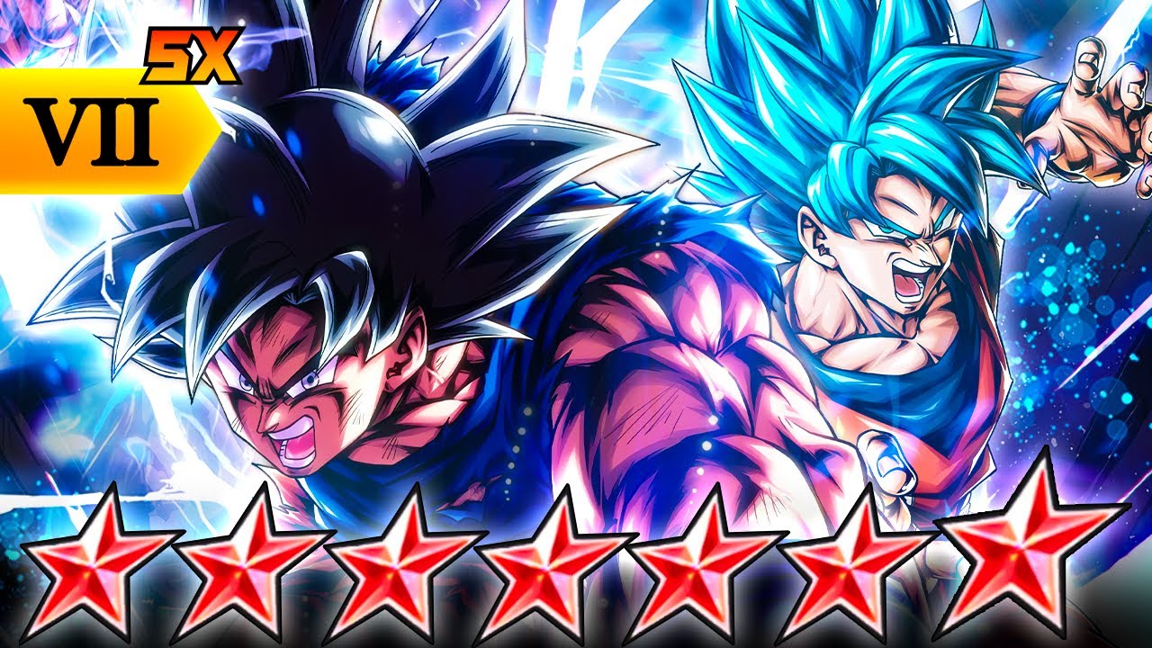 (Dragon Ball Legends) 5x ZENKAI BUFFED REVIVAL UI GOKU! STILL A VERY ...