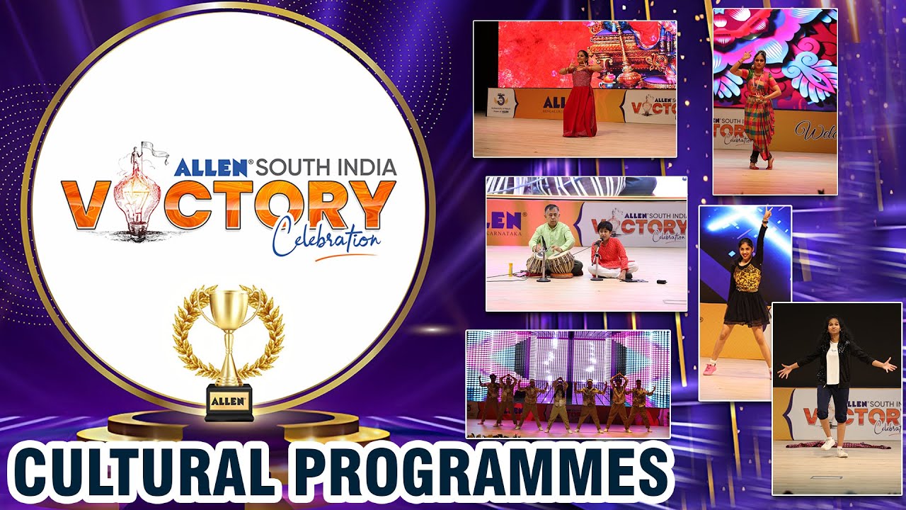 Cultural Programms | ALLEN South India Victory Celebration Organized by ...