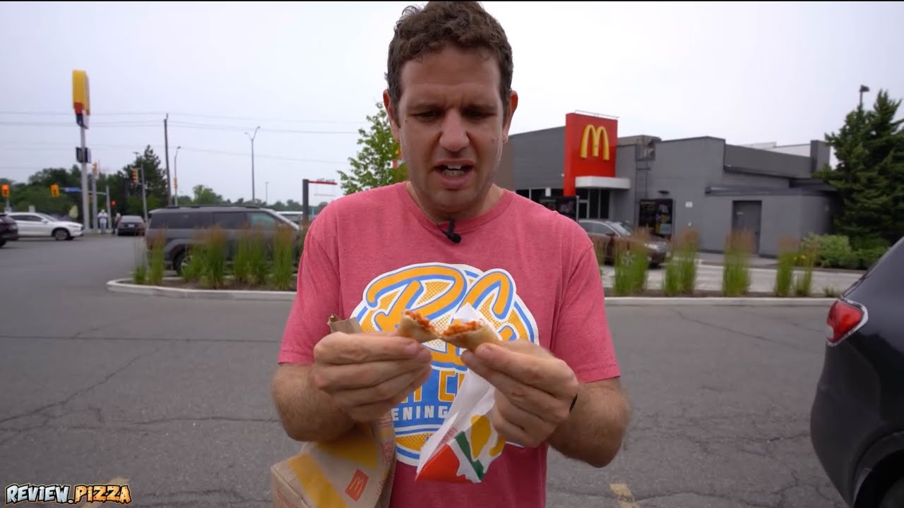 McDonald's McPizza Bites Review - YouTube