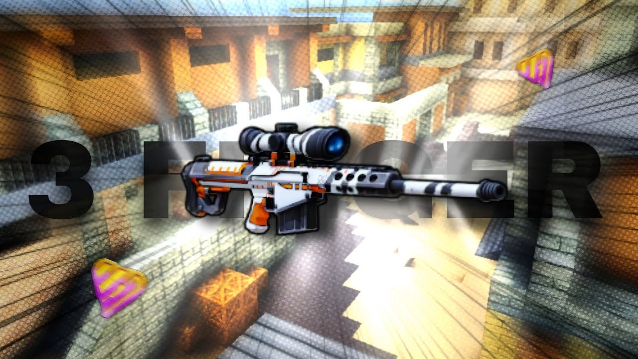 Raw 3 Finger Sniper Gameplay 🔥| Barrett - KUBOOM 3D - YouTube