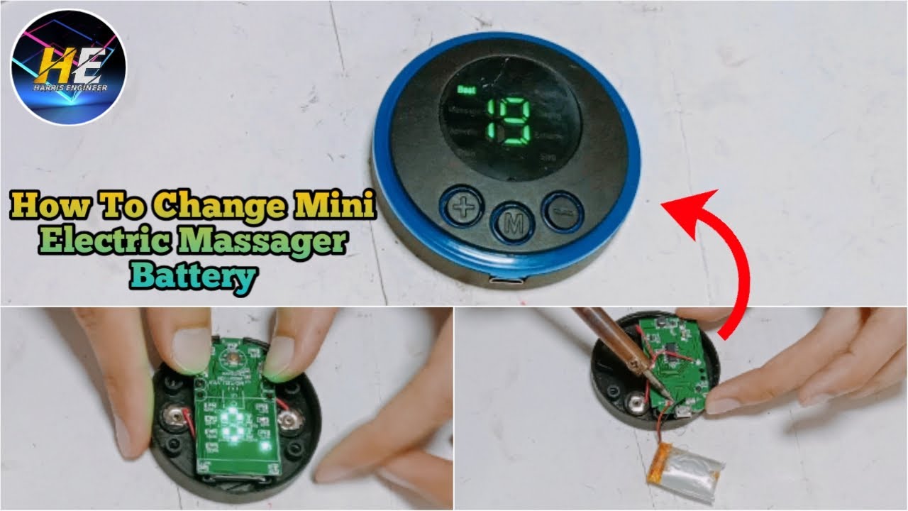 How to Change Mini Massager Battery At Home |Body Massager | Electric ...