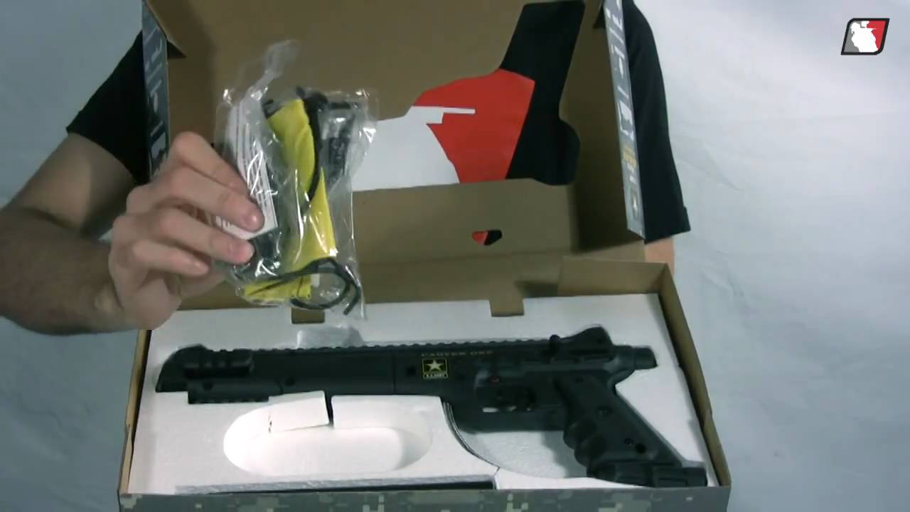 Tippmann US Army Carver One Tactical Marker - Paintball Gateway - YouTube