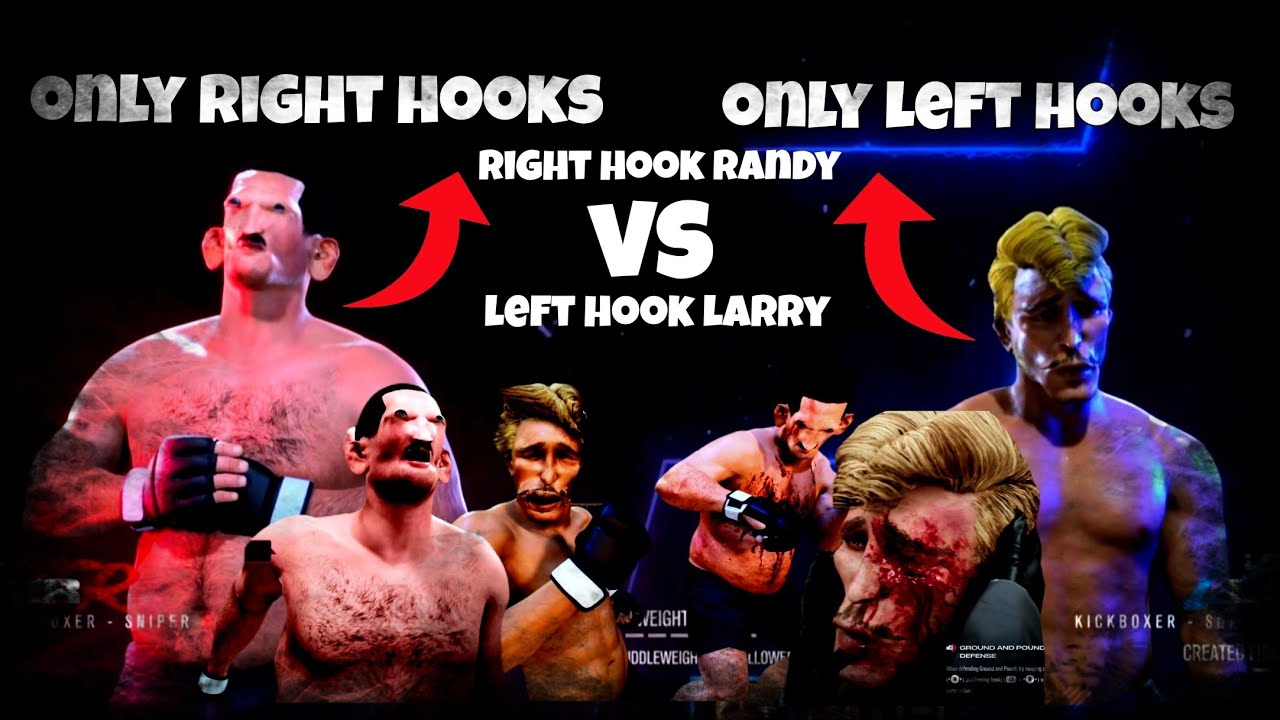 One of the battles EVER - RIGHT HOOK RANDY VS LEFT HOOK LARRY - UFC 5 ...