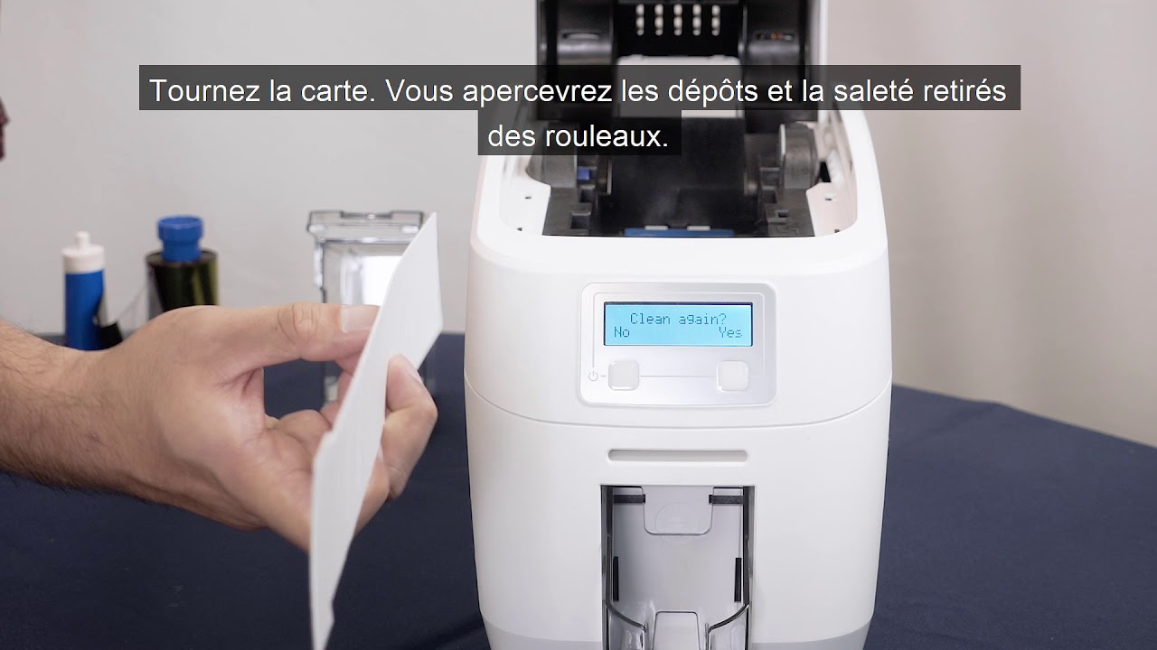 MAGICARD 300 FRANCAIS How To Clean Your Printer - YouTube