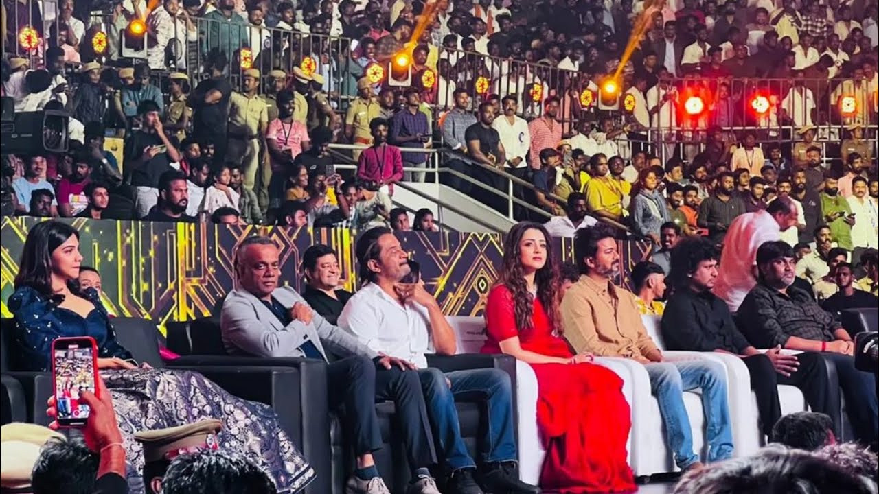 Leo success meet in Chennai stadium 🦁| thalapathy Vijay - Leo movie ...