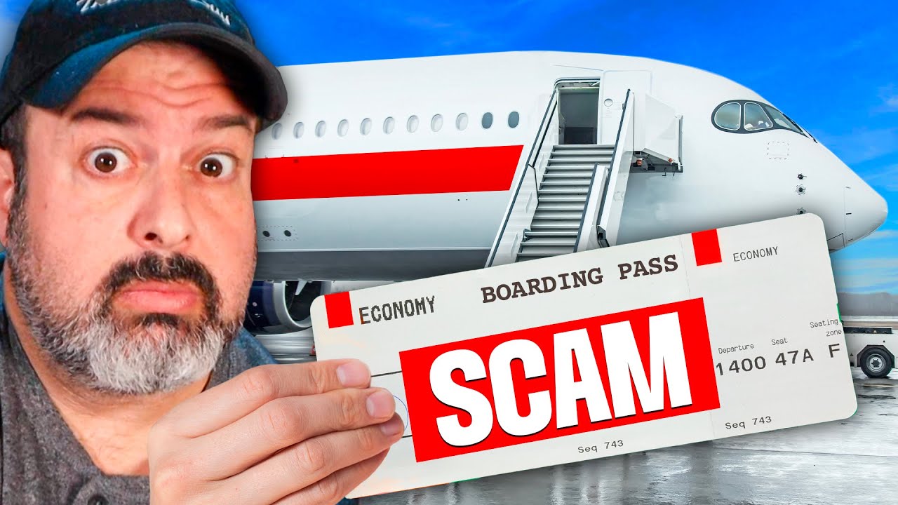 This Airline Ticket Scam is so good! You don't even realise you were ...