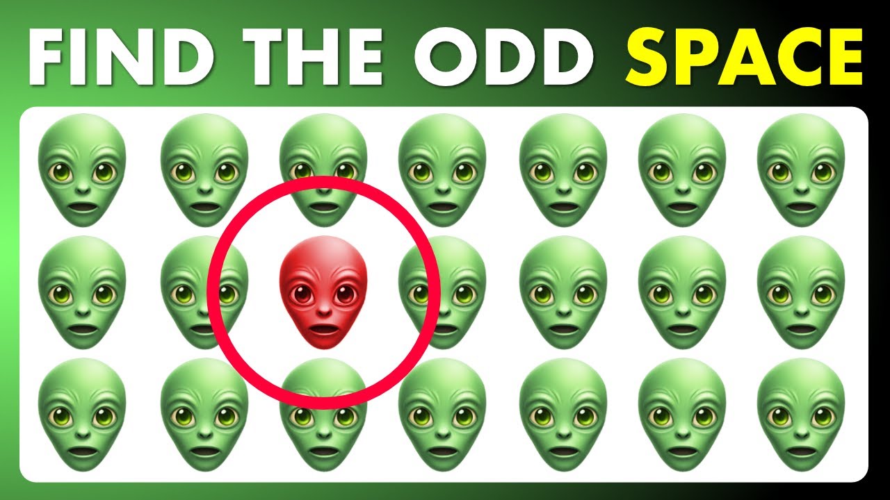 FIND THE ODD One Out 🚀💫 SPACE And ASTRONOMY Edition - Grizzly Quiz ...