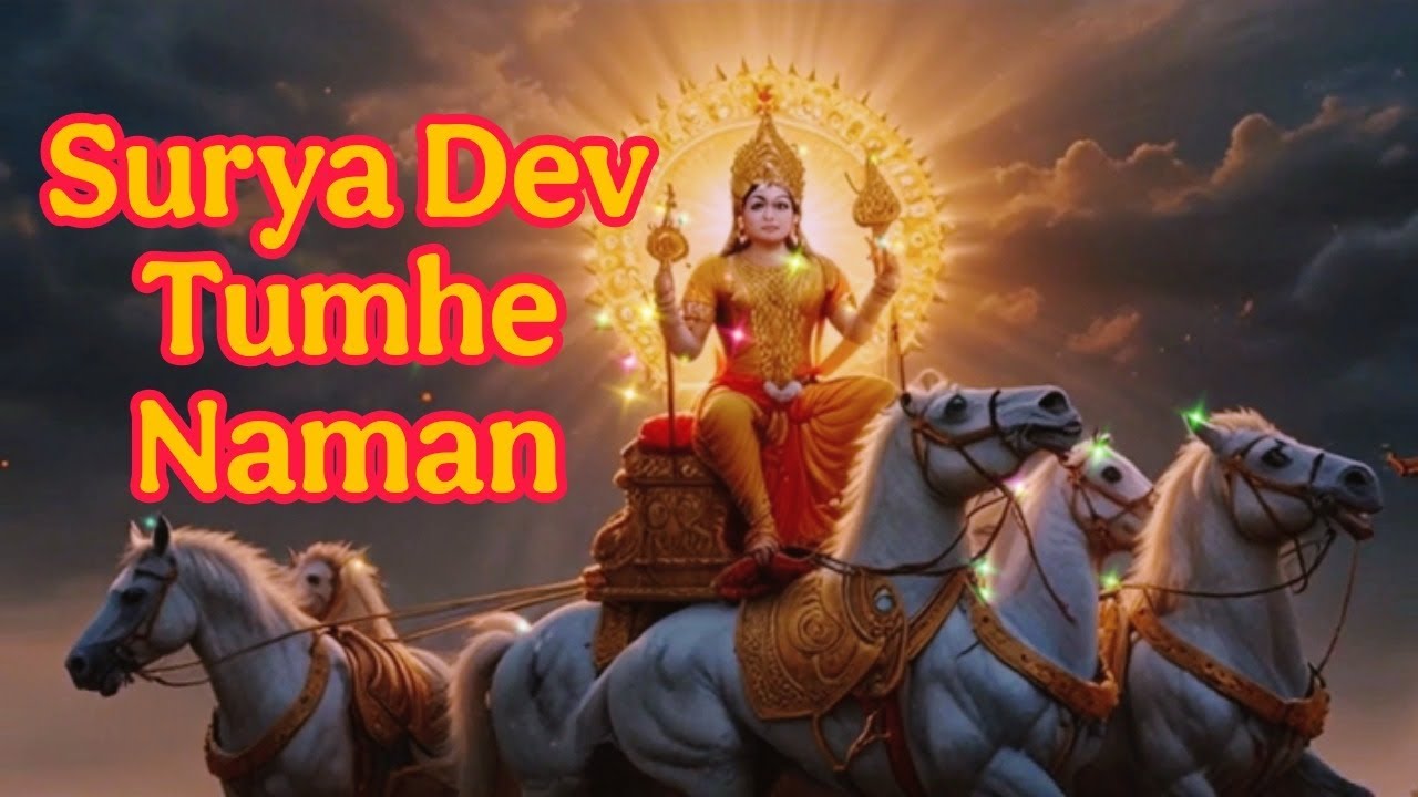 Surya Dev Tumhe Naman Baram Bar | Surya Dev bhajan #foryou #new # ...