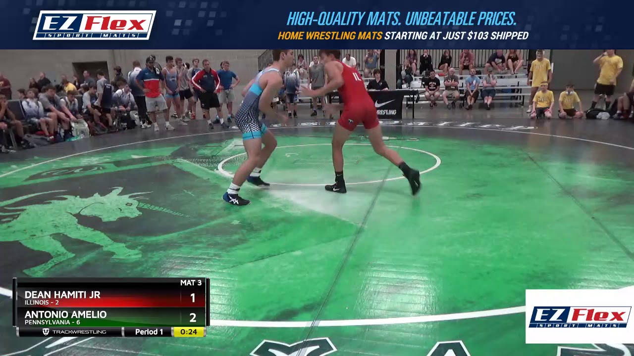 Mat 3 145 Dean Hamiti Jr Illinois Vs Antonio Amelio Pennsylvania - YouTube