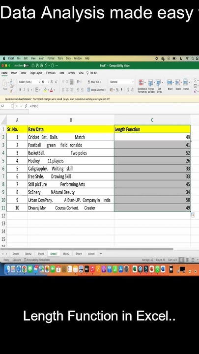 #shorts #excel #exceltips #exceltricks #excel #dataanalysis #datascience #microsoft # ...