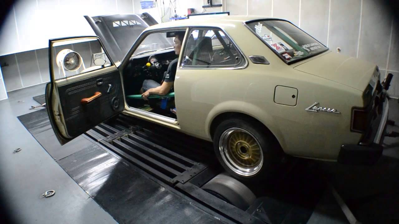 79 Lancer dyno run - YouTube