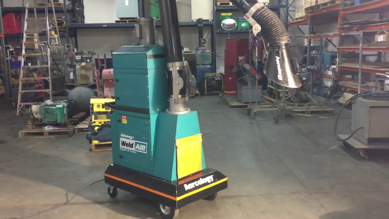 Aercology’s Weld Air Fume Extractor Air Cleaner Smoke dust Collector ...