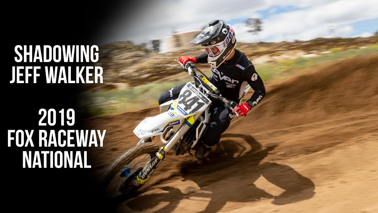 Shadowing Jeff Walker - 2019 Fox Raceway National - YouTube