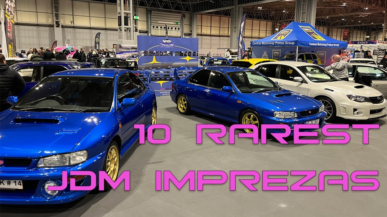 Top 10 rarest Subaru Imprezas - YouTube