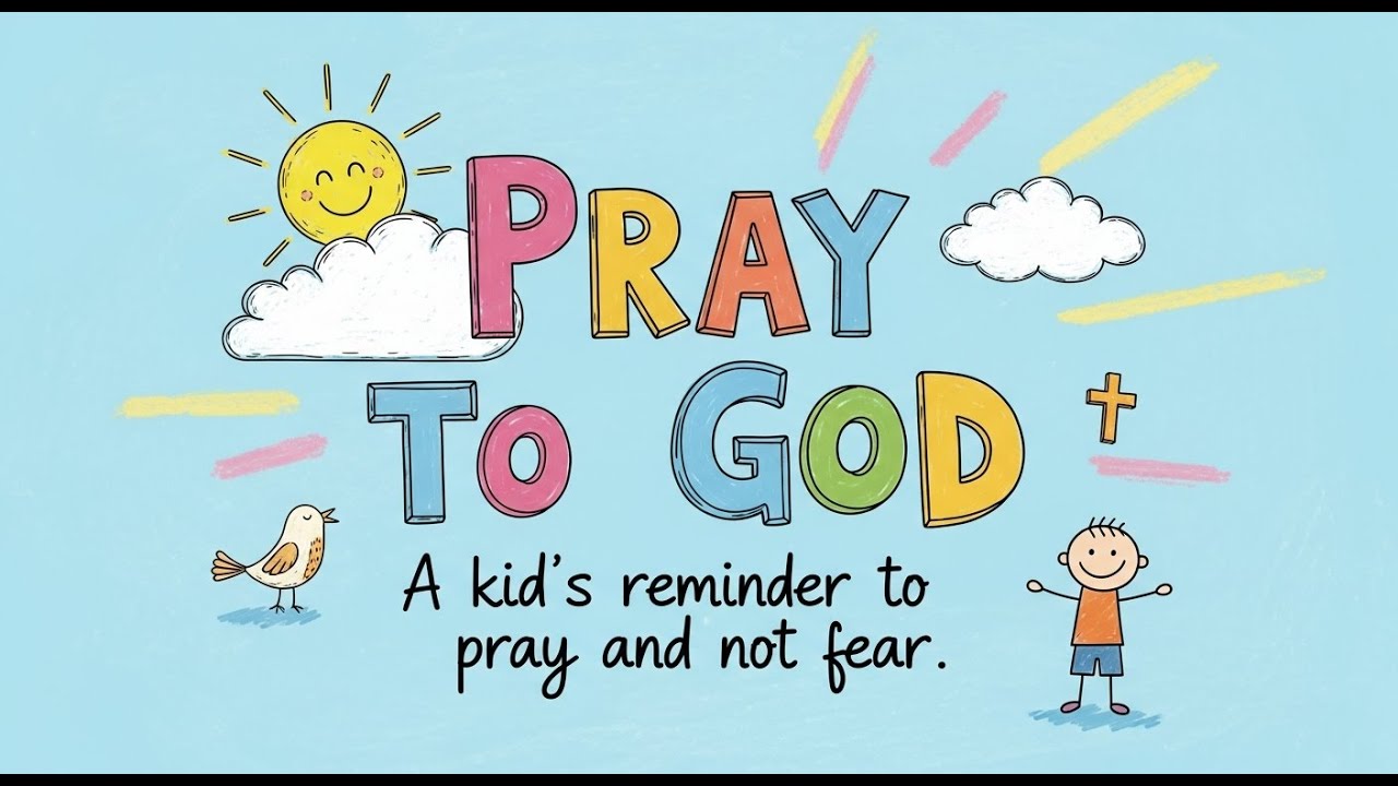 Pray to God| Kids song for Sunday school - YouTube