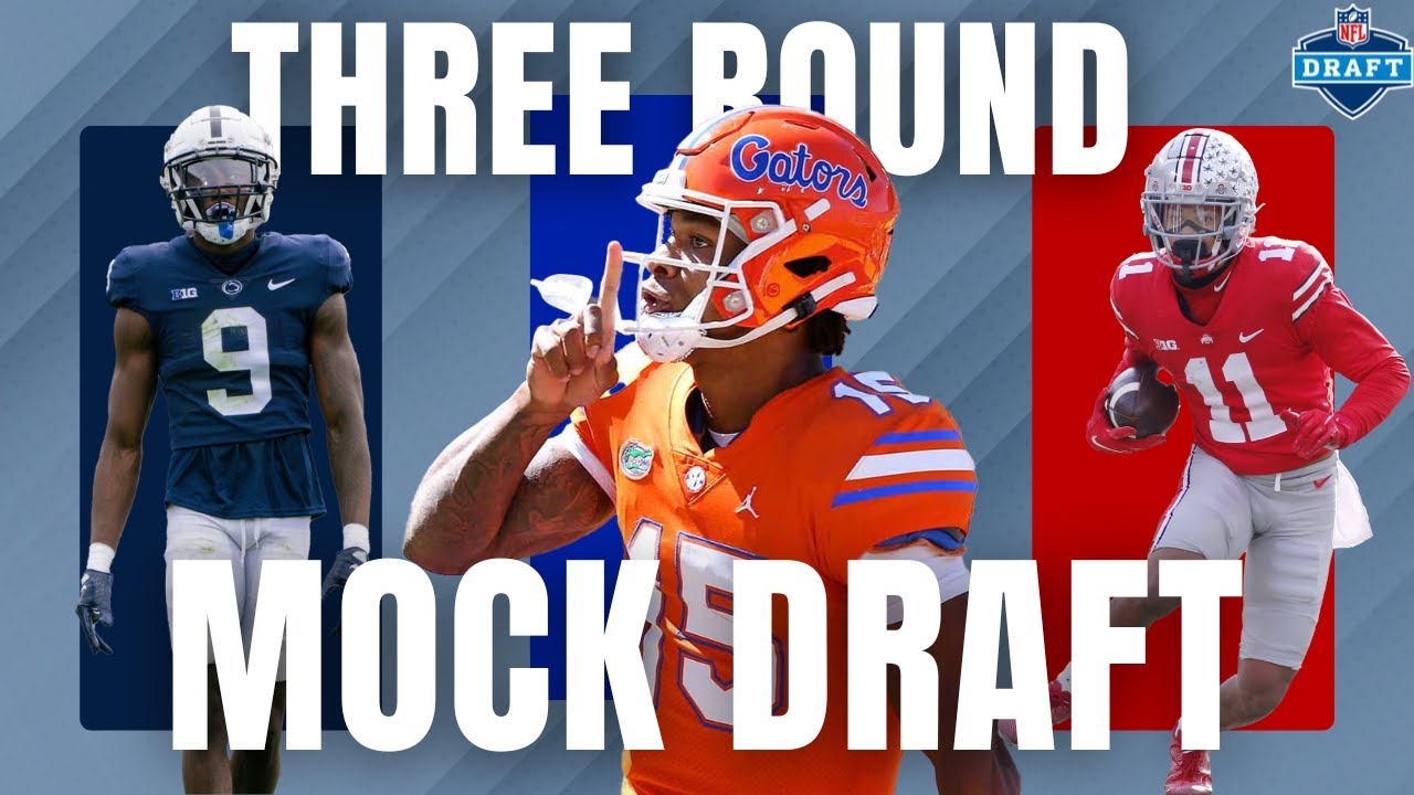 Three Round NFL Mock Draft with Trades | First Round | 2023 NFL Draft ...
