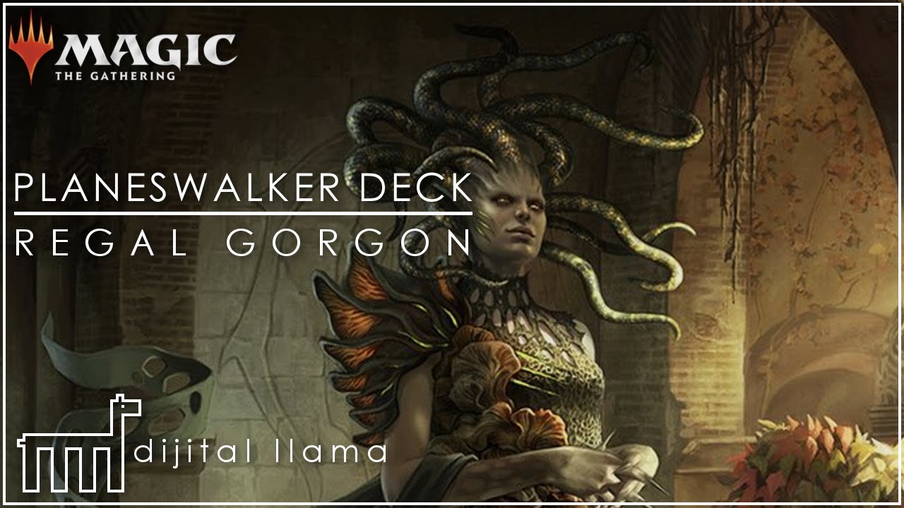 PLANESWALKER DECK | Vraska Regal Gorgon | UNBOXING + BRAWL DECK TECH ...