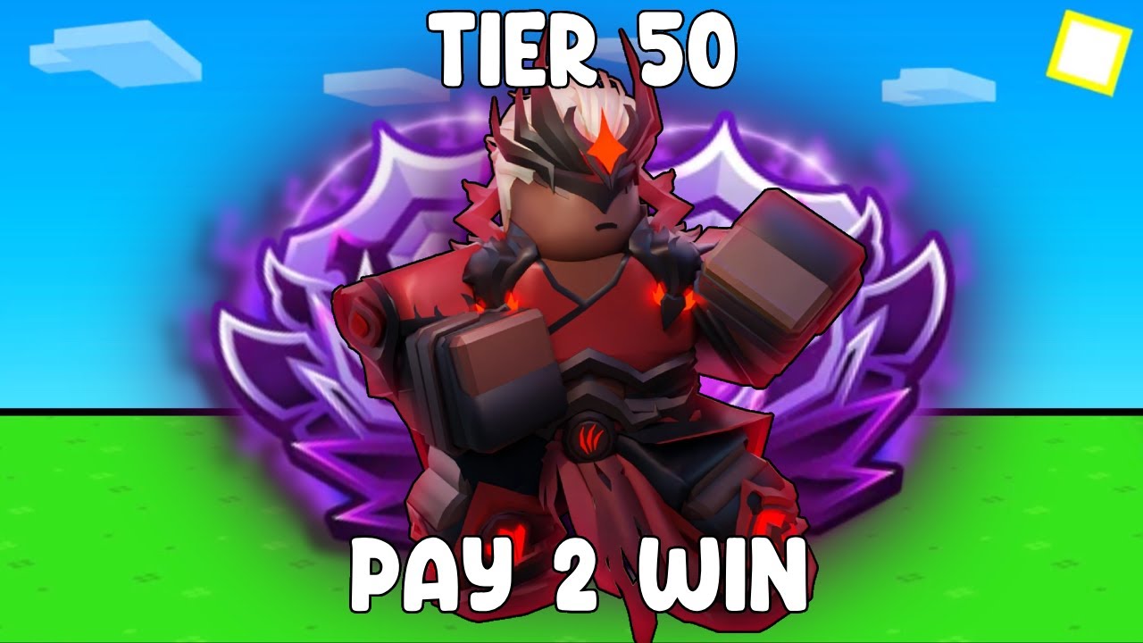 So Today I Used The Tier 50 Kit | Roblox Bedwars - YouTube