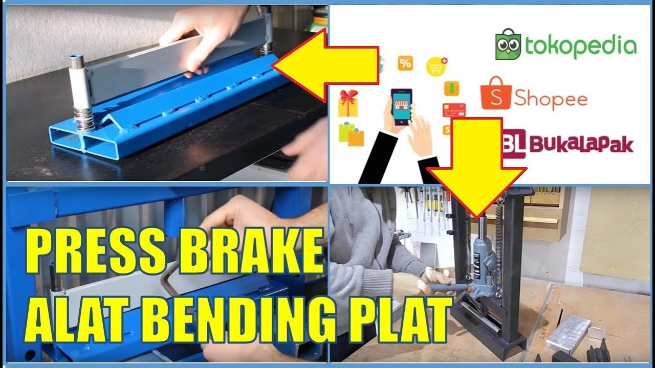 Cara Tekuk Plat Menggunakan Alat Bending Plat untuk Almari Besi atau ...