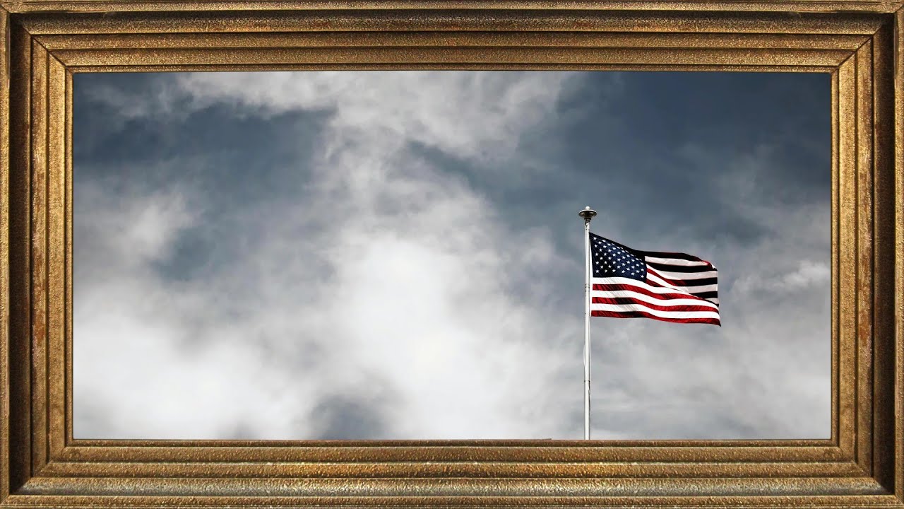 Waving Glory: American Flag in Morning & Daylight – 2HR Patriotic ...