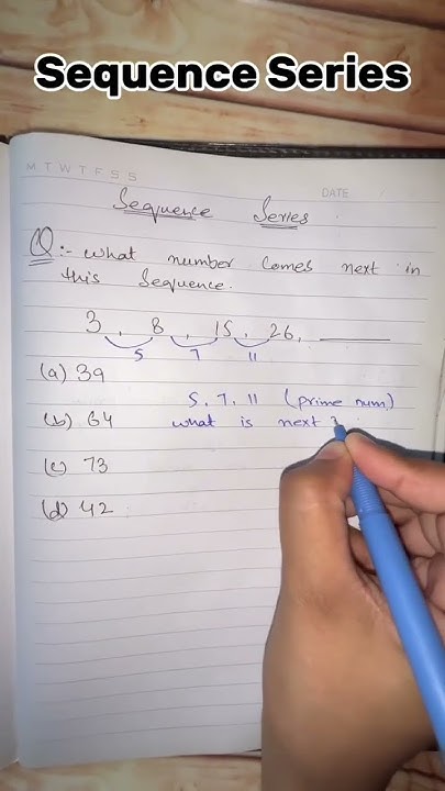 How to solve sequence series?#shorts #math - YouTube