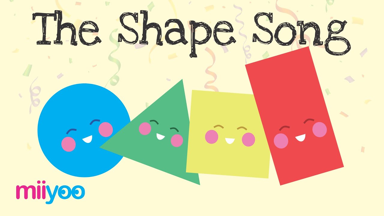 FUN Shape Song | Learn about shapes with us! | MiiYoo Kids TV - YouTube