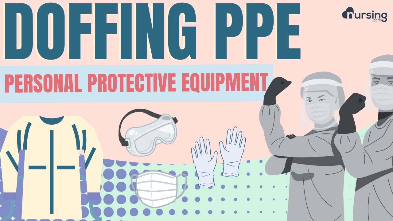 Doffing PPE (Personal Protective Equipment)- Nursing Skills - YouTube