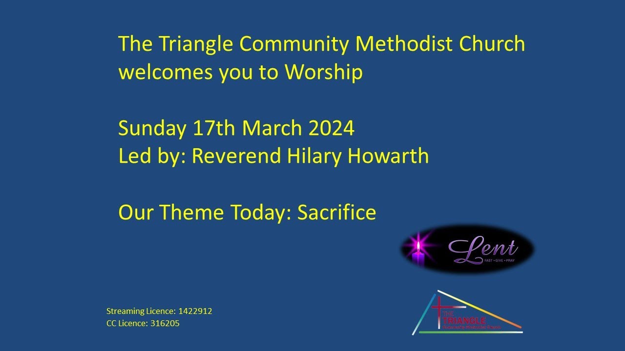 The Triangle CM Church - Sunday Service - 17th March 2024 - YouTube