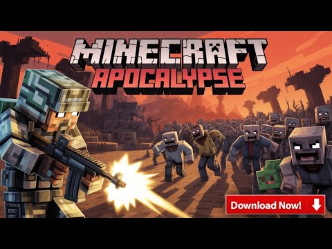 Best Zombie Apocalypse Addon For Mcpe 1.21+ 