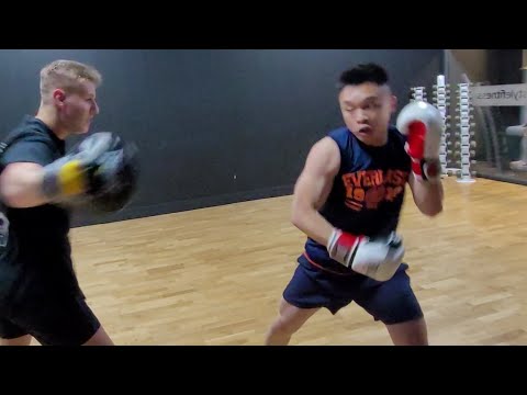 Boxing Training Padwork - YouTube