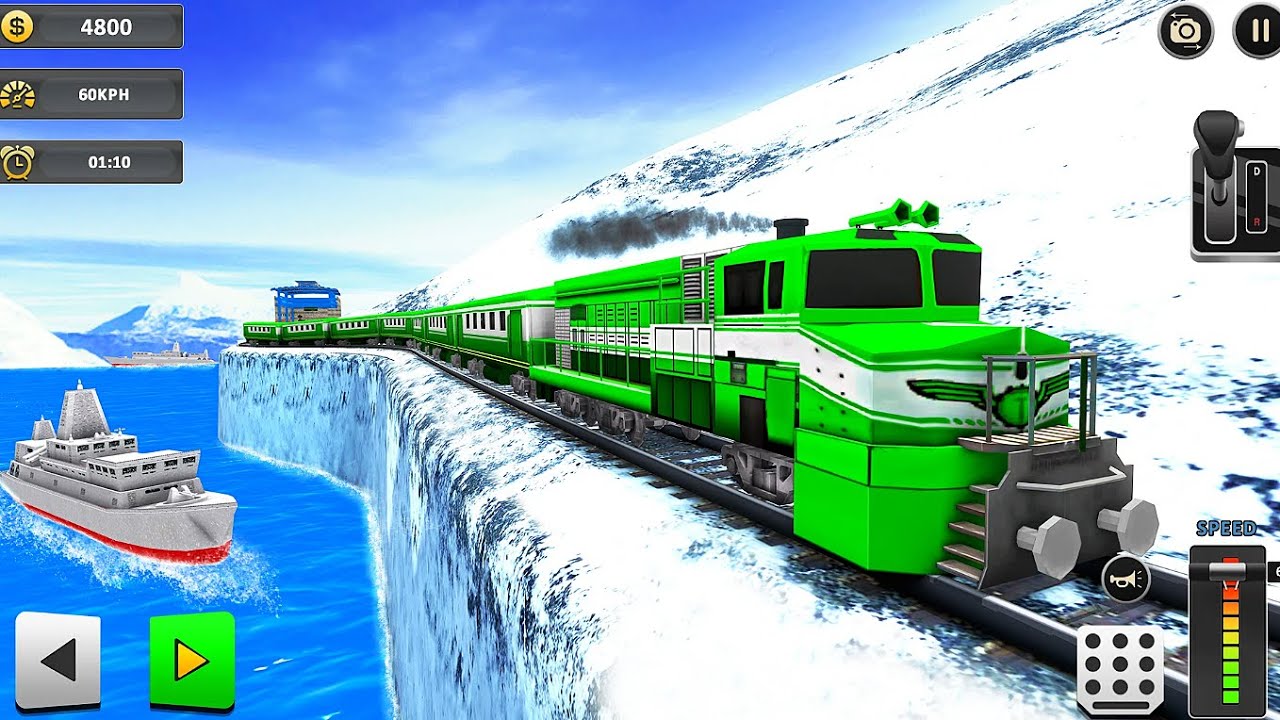 Railway Train Simulator Games - Android Gameplay 2025- Actual Mobile ...