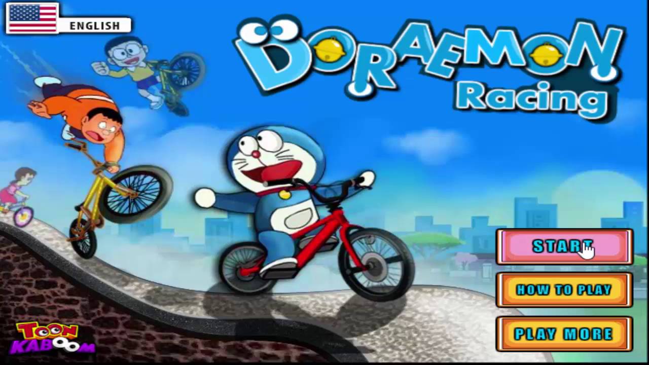 [Games hoạt hình] Doraemon || Doremon đua xe địa hình | Doraemon racing - YouTube