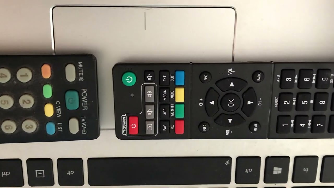 Cara Pairing atau Sinkronisasi Remote TV ke Remote Set Top Box - YouTube