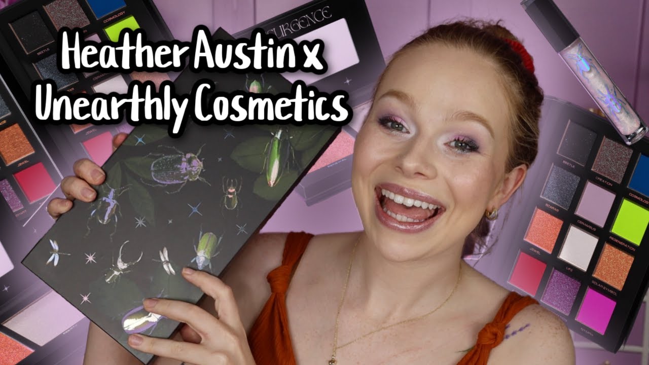 Heather Austin x Unearthly Cosmetics - YouTube