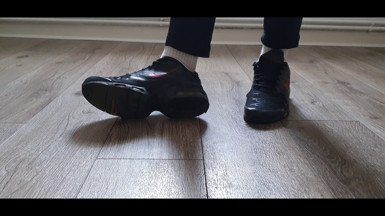 Nike Air Max Tn trashed Shoeplay - YouTube