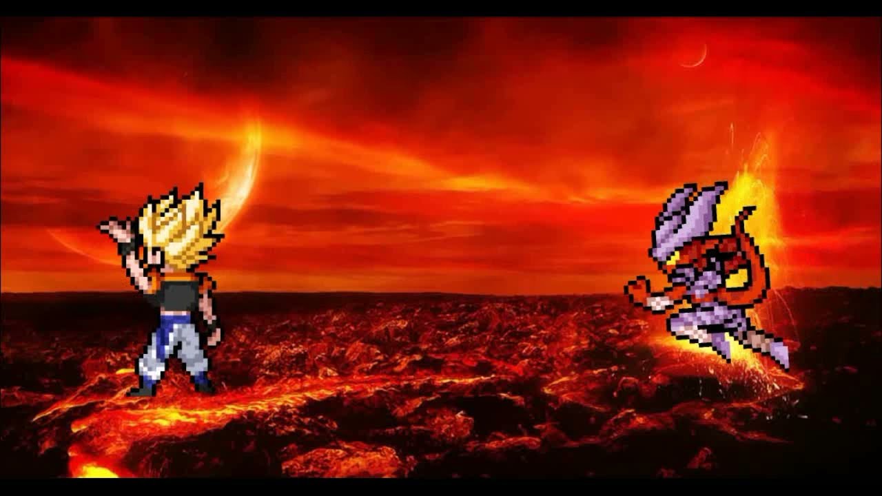 Gogeta Vs Janemba (Sprite Animation) - YouTube
