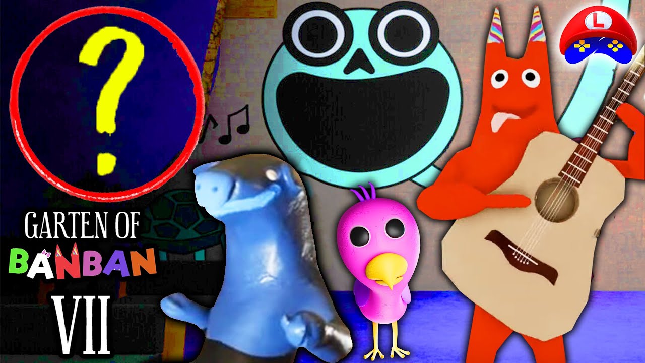 Garten of Banban 7 - THE SINGING CHARACTER of the MUTANT FAMILY ...