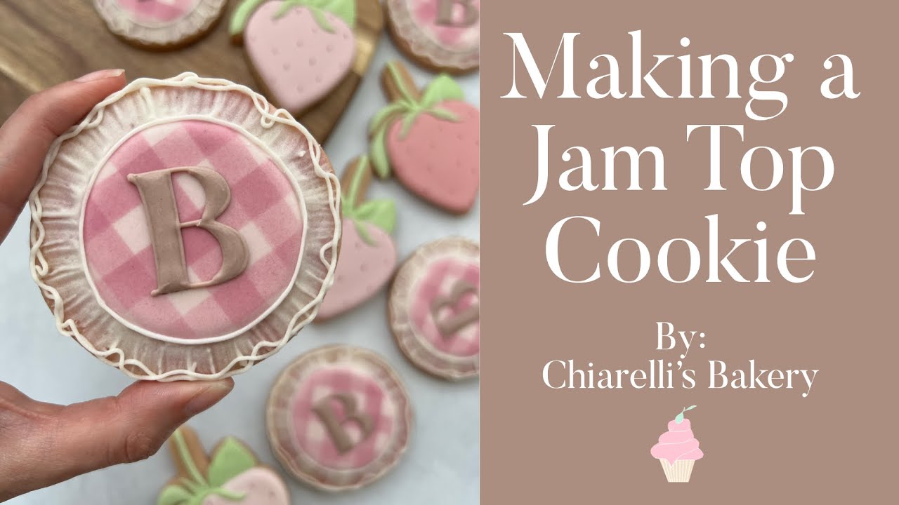 Making a Jam Top Cookie - YouTube