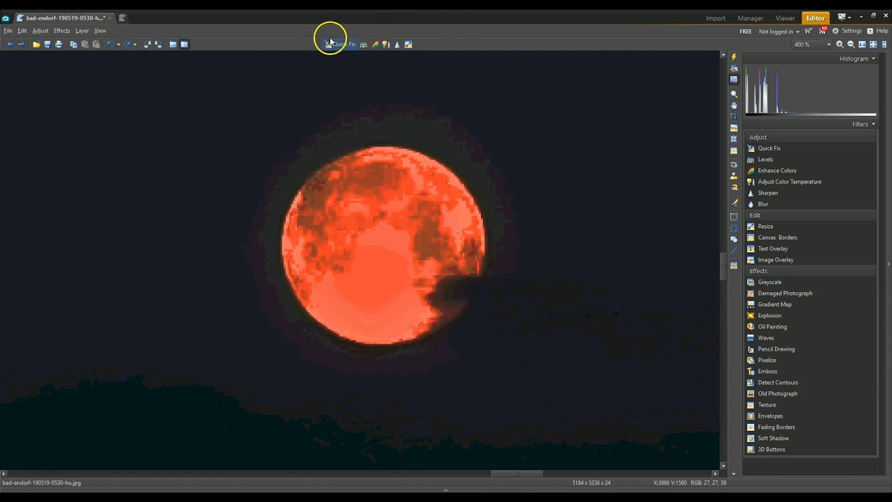 Transparent Moon With Shaped Source of Light? - YouTube