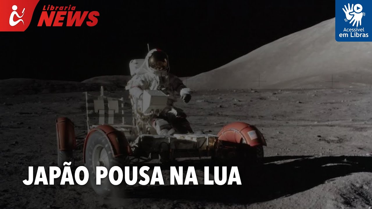 Japão pousa na Lua (Libras) - YouTube