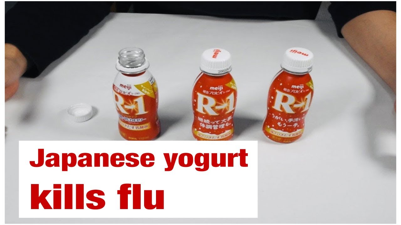 Japanese Yogurt prevent flu. - YouTube
