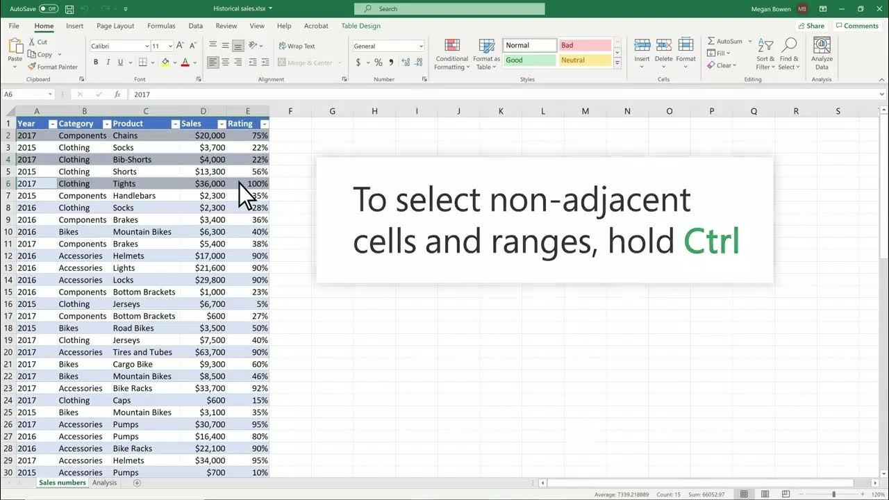 Excel | Rows Columns | Cell Content - YouTube