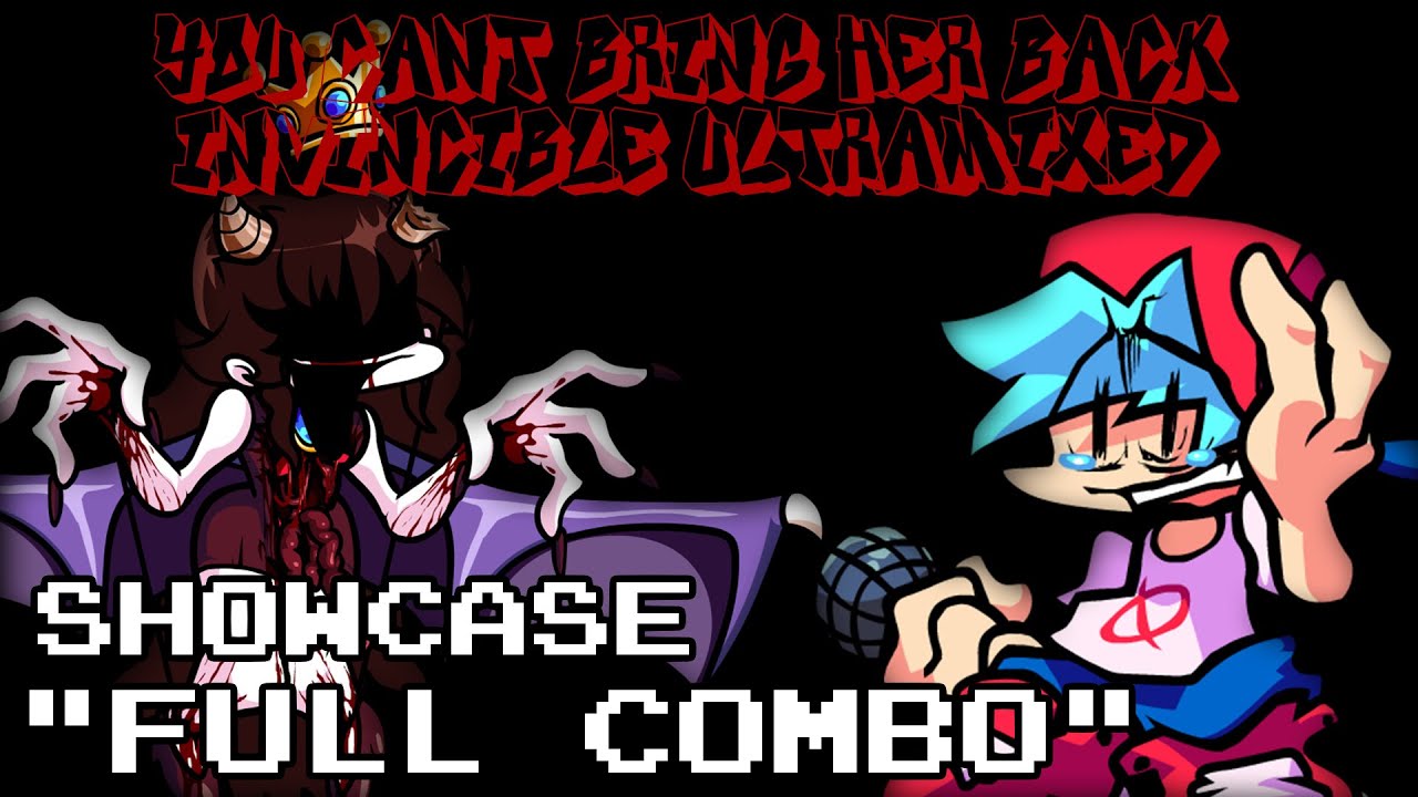You Can't Revive GF || INVINCIBLE ULTRAMIXED Mod Showcase | "Full Combo ...